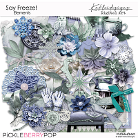 Say Freeze! Elements by Kakleidesigns