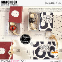 Matchbox - template by Studio Pix+ Prints