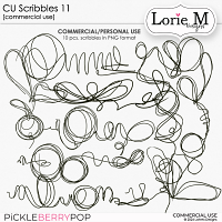 CU Scribbles 11 by LorieM Designs