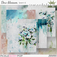 DEW BLOSSOM PAPERS 1 by reginafalango