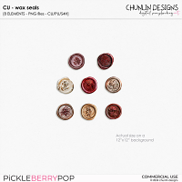 CU - wax seals - elements by chunlin designs