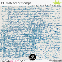 CU 0239 SCRIPT STAMPS REGINAFALANGO