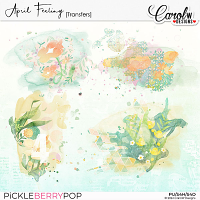 April Feeling-Transfers by CarolW Designs
