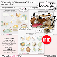 CU Templates 60 & CU Designer Mix 09 Bundle 22 by LorieM Designs