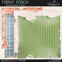 Front Porch: Ripped Papers by Dandelion Dust Designs