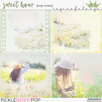 SWEET HOUR PAGE MASKS by reginafalango