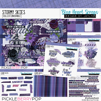 Stormy Skies Collection Bundle by Blue Heart Scraps