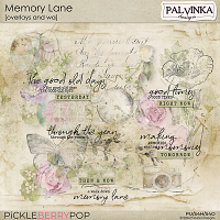 Memory Lane Overlays and WA by Palvinka Designs