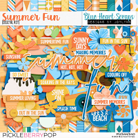 Summer Fun Kit by Blue Heart Scraps