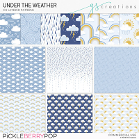 Under the Weather Layered Patterns (CU) by GS Creations