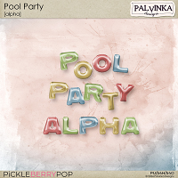 Pool Party Alpha by Palvinka Designs