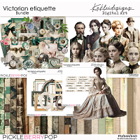 Victorian Etiquette Bundle by Kakleidesigns