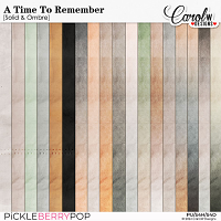 A Time To Remember-Solid & Ombre by CarolW Designs