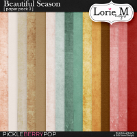 Beautiful Season Paper Pack 2 by LorieM Designs
