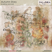 Autumn Story Overlays and WA by Palvinka Designs