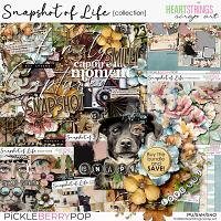 Snapshot of Life Collection by Heartstrings Scrap Art