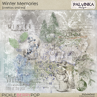 Winter Memories Overlays and WA by Palvinka Designs