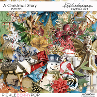 A Christmas Story Elements by Kakleidesigns