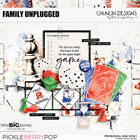 Family Unplugged - littleBiGstories by chunlin designs