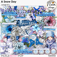 A Snow Day - Page Kit - by Neia Scraps