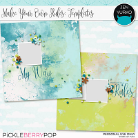 Make Your Own Rules: Template Mini by Jen Yurko