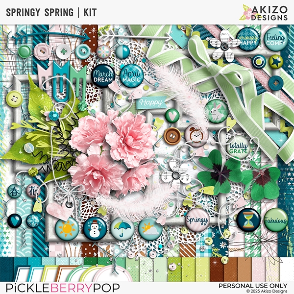 Springy Spring | Kit by Akizo Designs