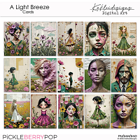 A Light Breeze Cards by Kakleidesigns