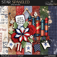 Star Spangled: Mini Kit by Dandelion Dust Designs