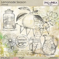 Lemonade Season Stamps by Palvinka Designs