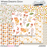 Where Dreams Grow (overlays) by Simplette
