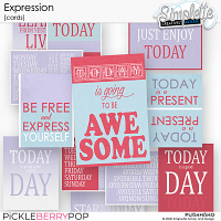 Expression (cards) by Simplette