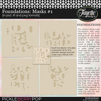 Foundations: Masks #1 by Fayette Designs