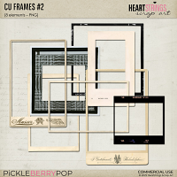 CU Frames #2 by Heartstrings Scrap Art