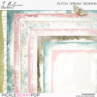 I Believe - Borders by Dutch Dream Designs