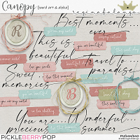CANOPY WORD ART & ALPHAS by reginafalango