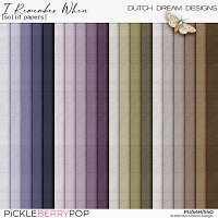 I Remember When -Papers by Dutch Dream Designs