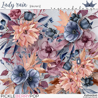 LADY RAIN CLUSTERS by reginafalango