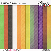 Surprise Moment-Solid papers by CarolW Designs