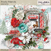 Frosty Friends Elements by Palvinka Designs