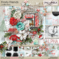 Frosty Friends Collection by Palvinka Designs