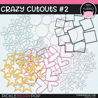 Crazy Cutouts 2 by Jen Yurko