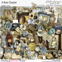 A New Chapter - Page Kit by KakleiDesigns & Dutch Dream Designs