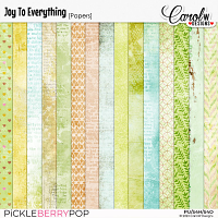 Joy To Everything-Papers by CarolW Designs