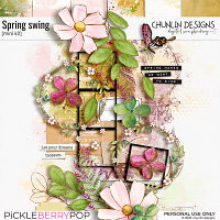 Spring swing - mini kit by Chunlin Designs