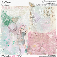 Our Voice Overlays by Dutch Dream Designs and Kakleidesigns