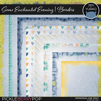 Some Enchanted Evening | Borders by Jen Yurko