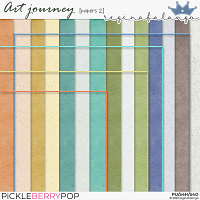 ART JOURNEY PAPERS 2 by reginafalango